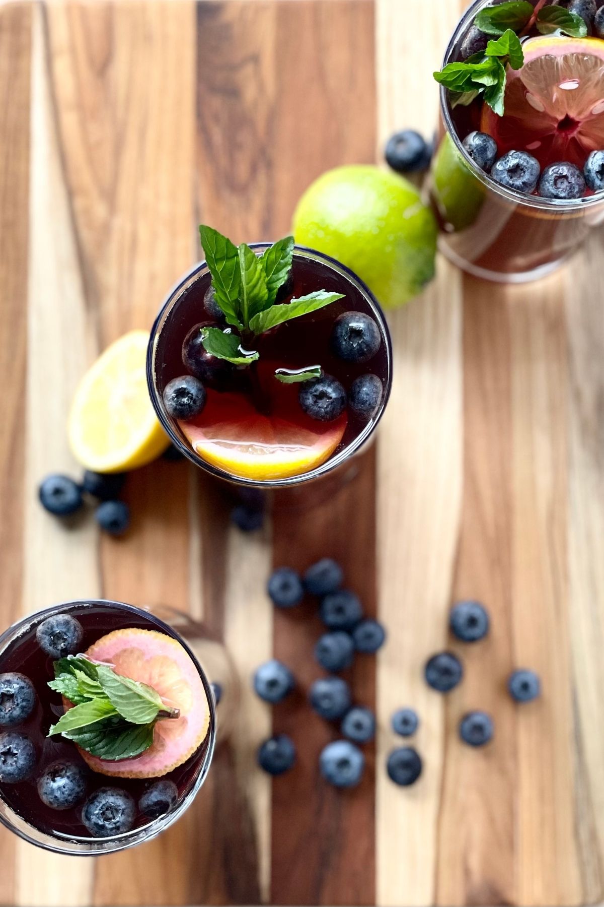 How to Make Blueberry Iced Tea - Daily Tea Time