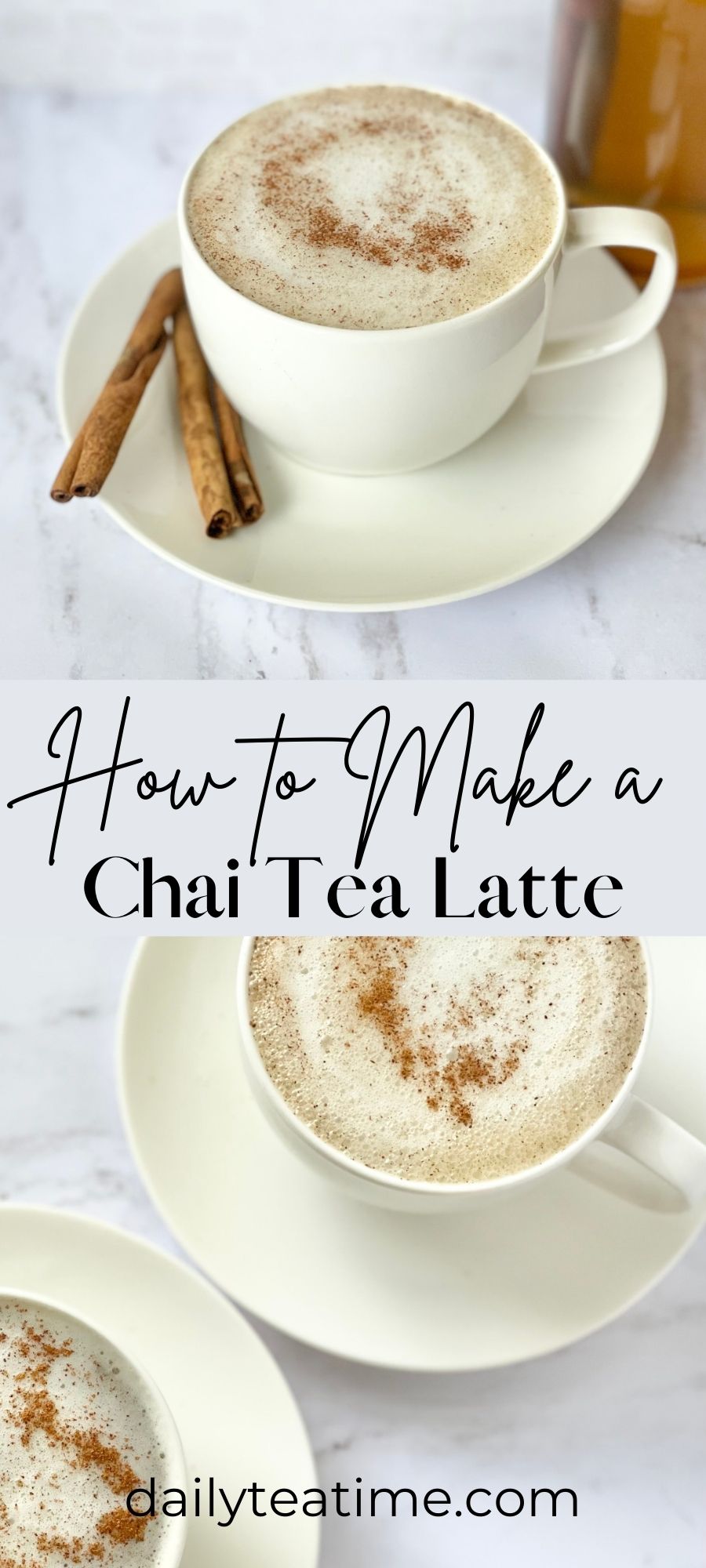 Chai Tea Latte Recipe - Daily Tea Time