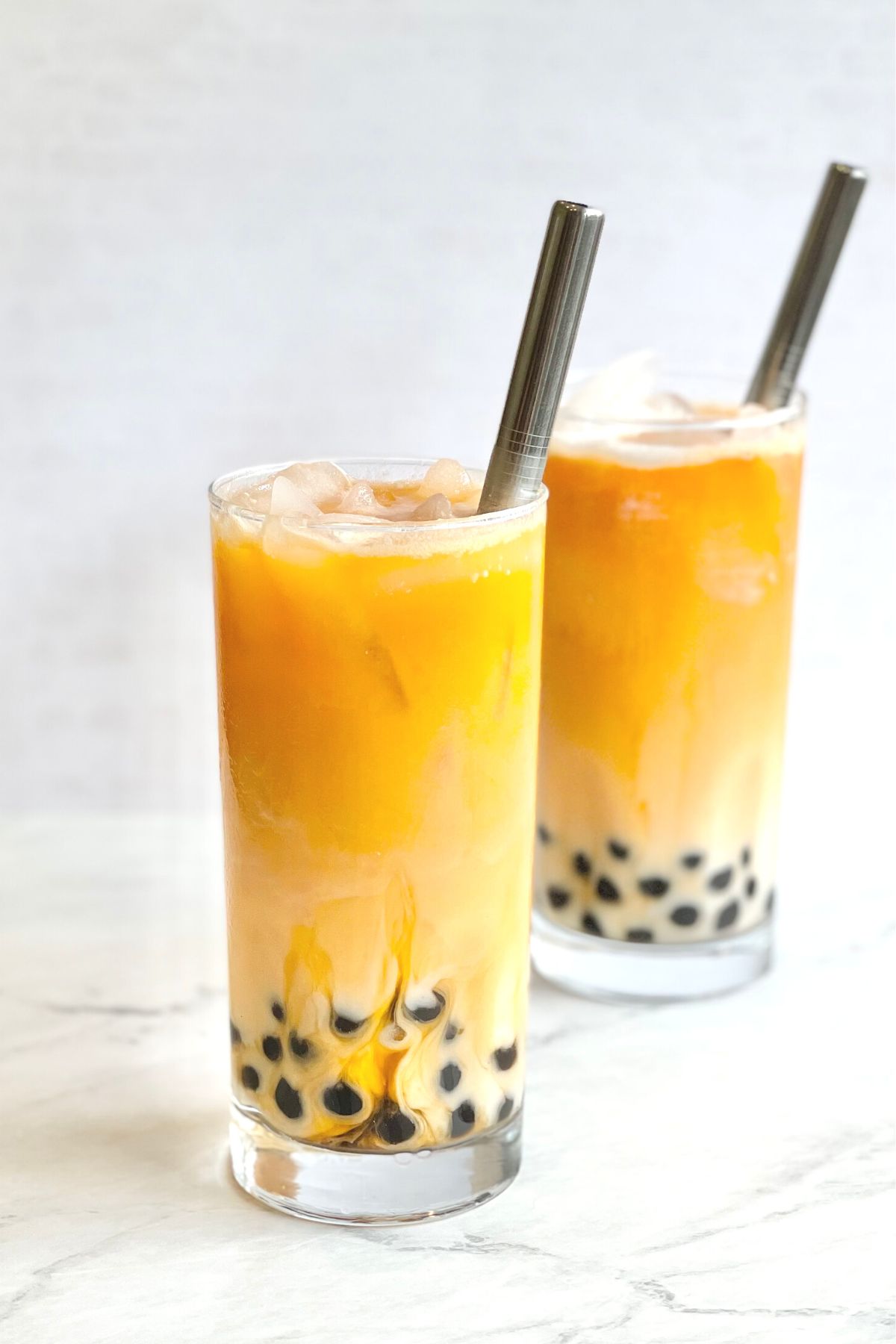 Thai Bubble Tea (Thai Tea Boba) - Daily Tea Time