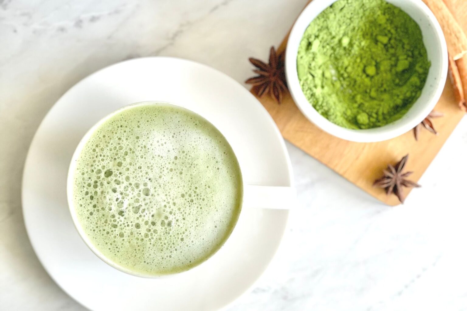 Matcha Chai Latte Recipe - Daily Tea Time