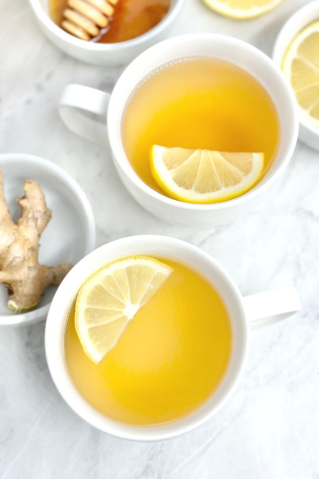 How to Make Ginger Tea with Lemon and Honey - Daily Tea Time