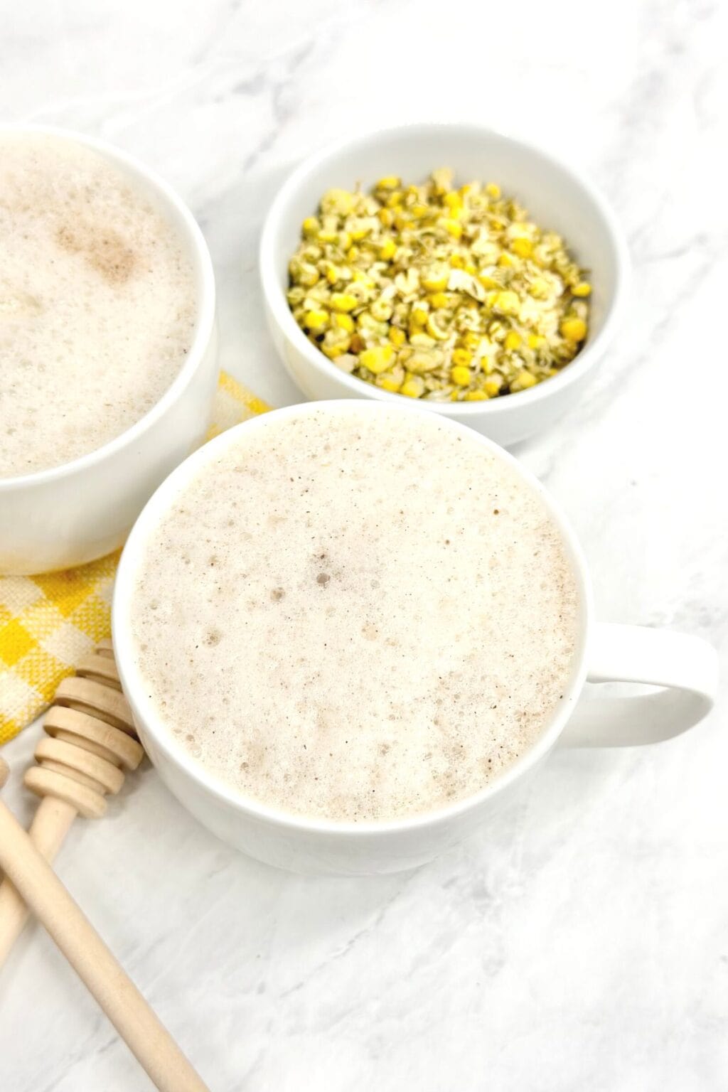 Chamomile Tea with Milk (Chamomile Tea Latte Recipe) - Daily Tea Time