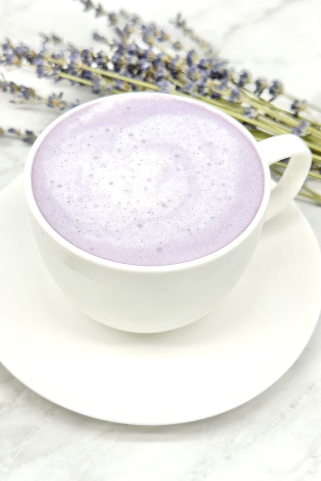 Hot Taro Latte Recipe - Daily Tea Time