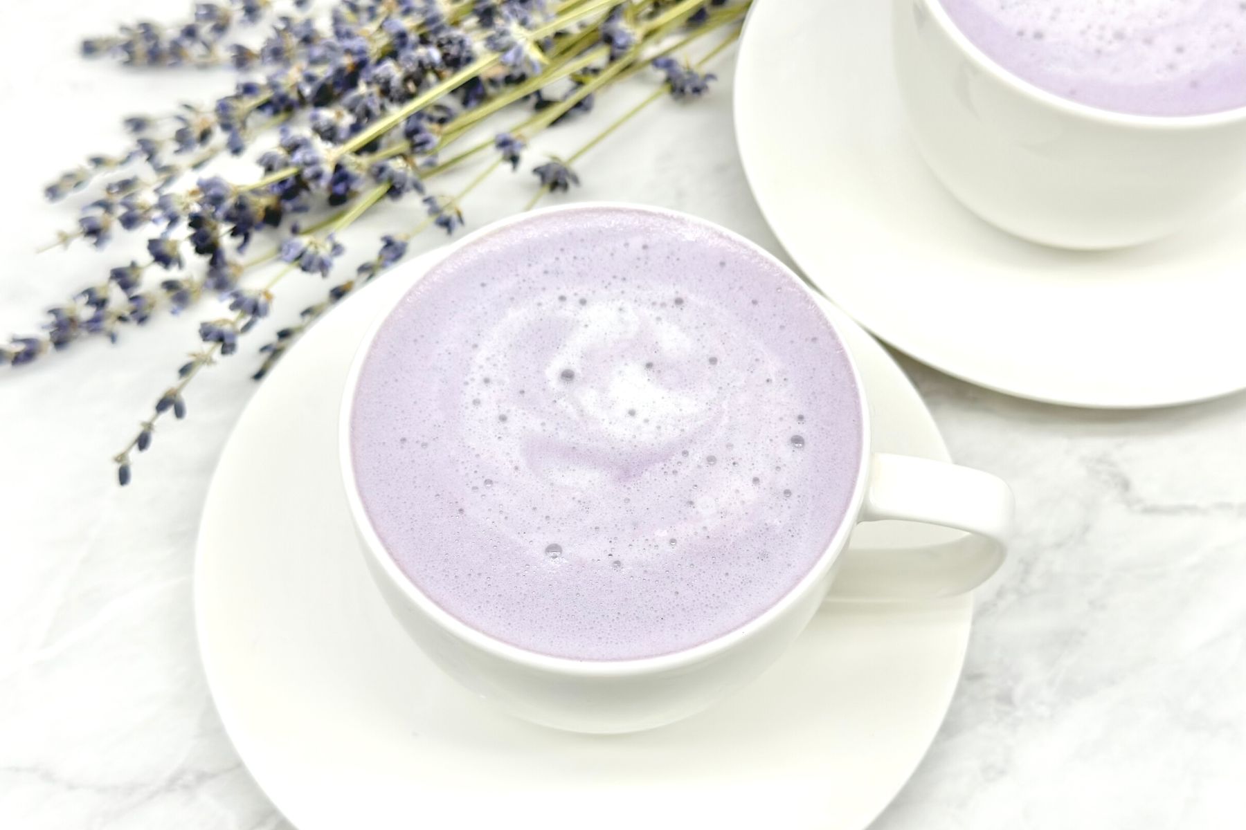 Hot Taro Latte Recipe - Daily Tea Time