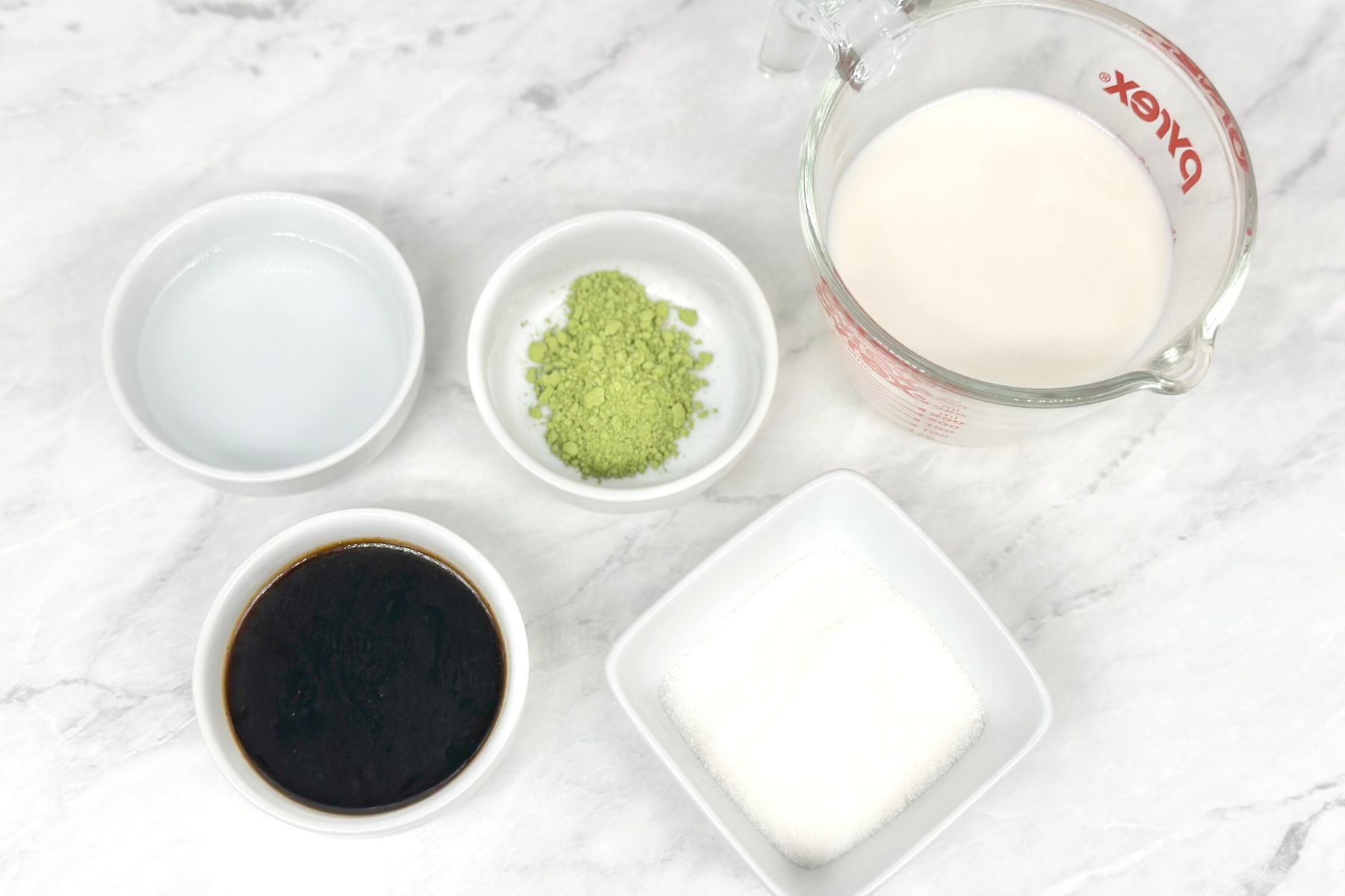 Iced Dirty Matcha Latte Recipe - Daily Tea Time