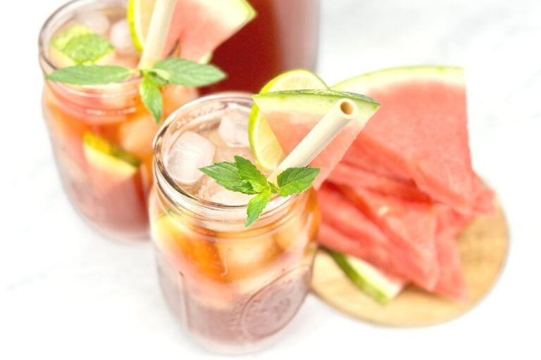 Watermelon Iced Tea Recipe - Daily Tea Time