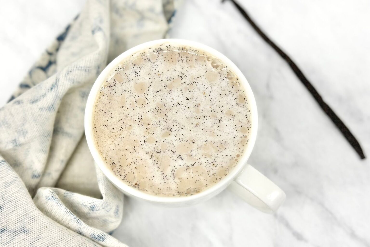 Vanilla Milk Tea Recipe with Real Vanilla Bean - Daily Tea Time