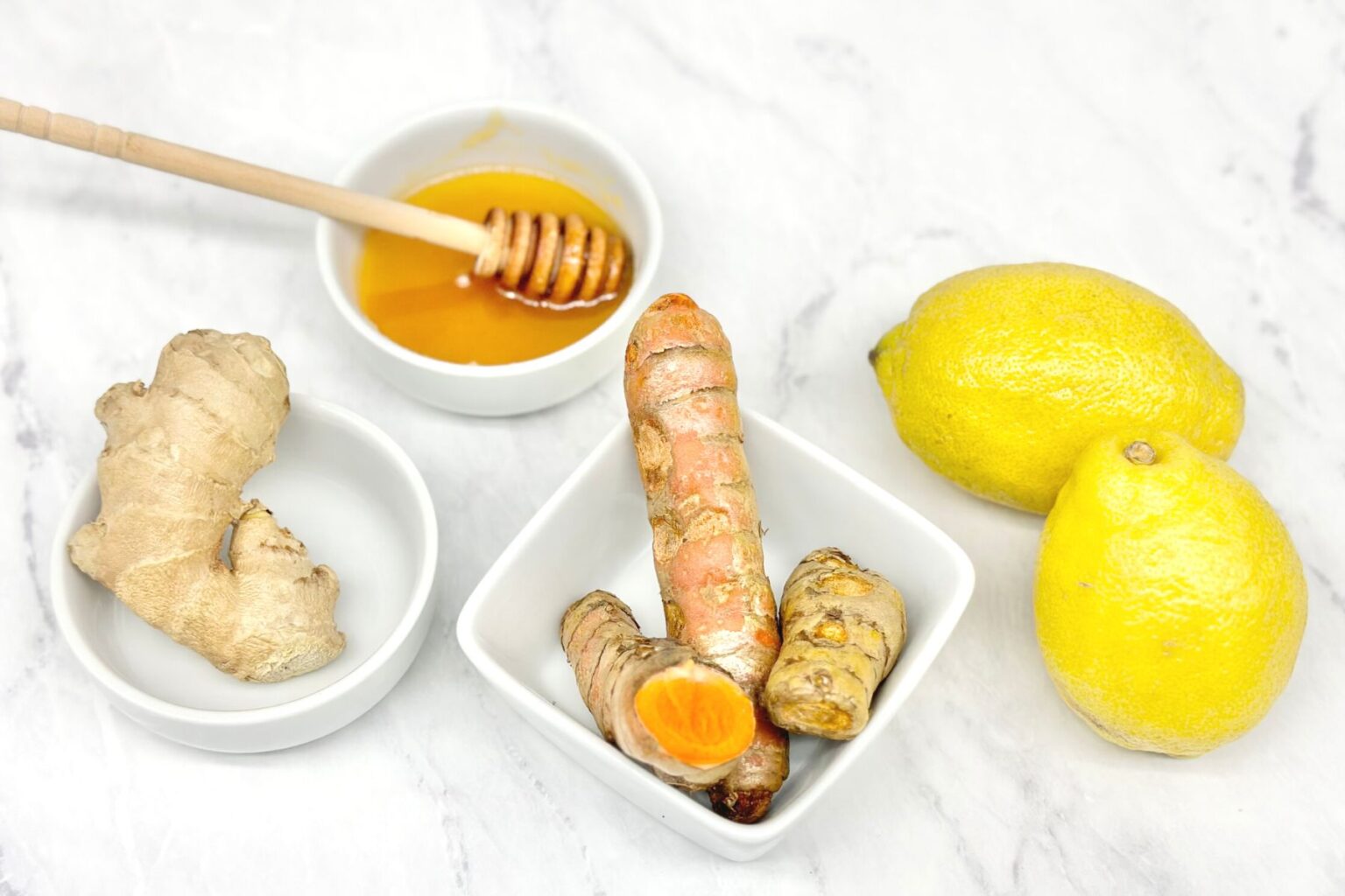 The Best Fresh Turmeric Ginger and Lemon Tea Recipe - Daily Tea Time