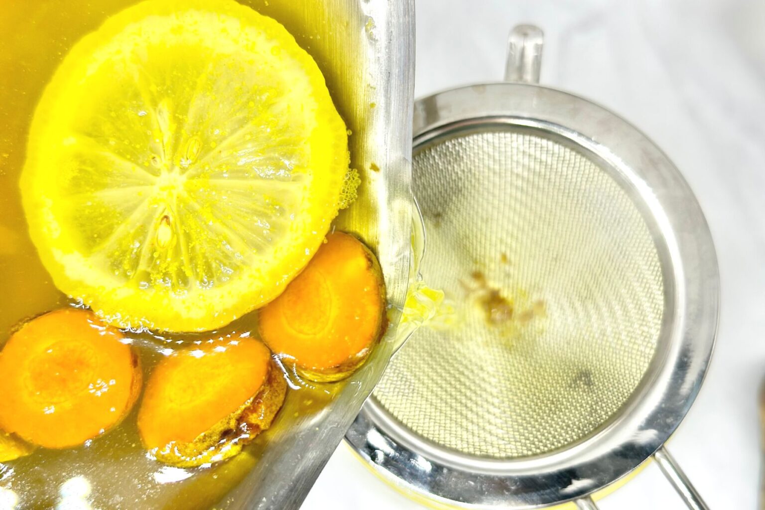 The Best Fresh Turmeric Ginger and Lemon Tea Recipe - Daily Tea Time