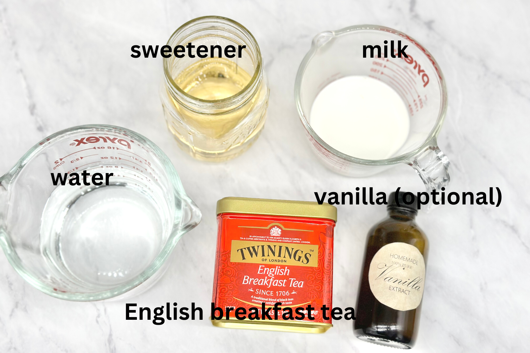 Cozy Hot English Breakfast Tea Latte Recipe - Daily Tea Time
