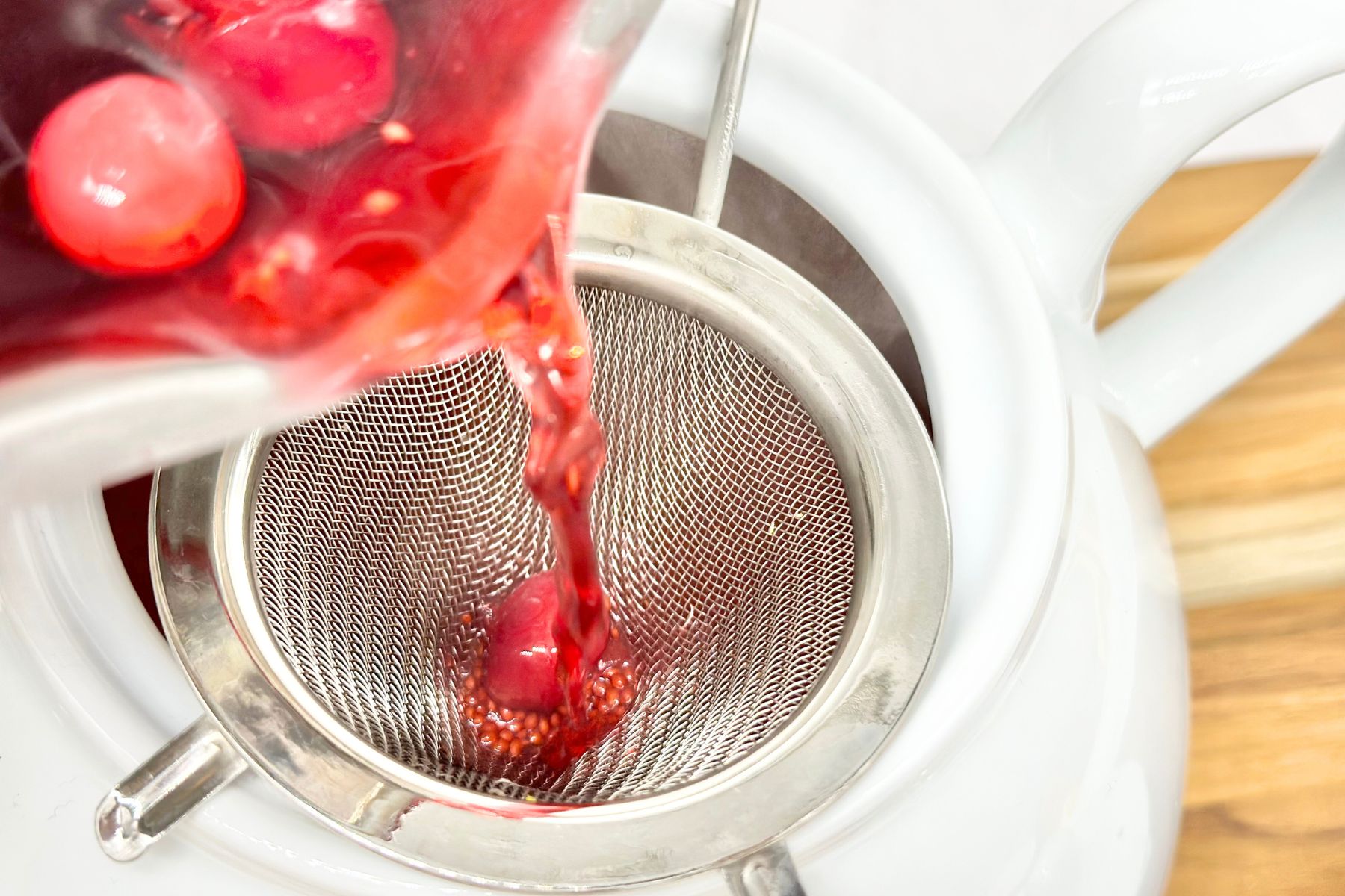 Fresh Cranberry Hibiscus Tea Recipe with Orange and Honey - Daily Tea Time