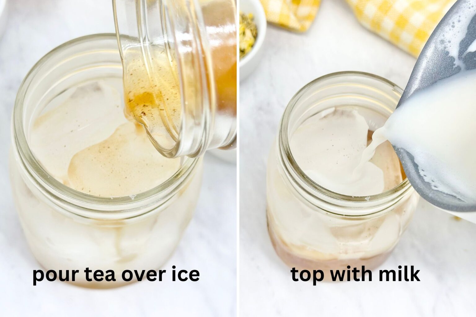 Iced Chamomile Latte Recipe - Daily Tea Time