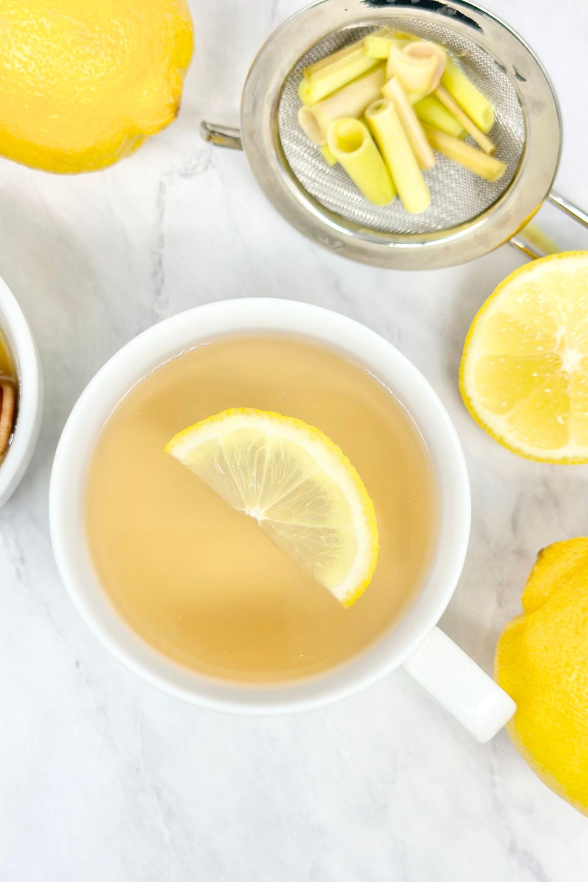 Fresh Lemongrass Tea Recipe (hot or iced) - Daily Tea Time