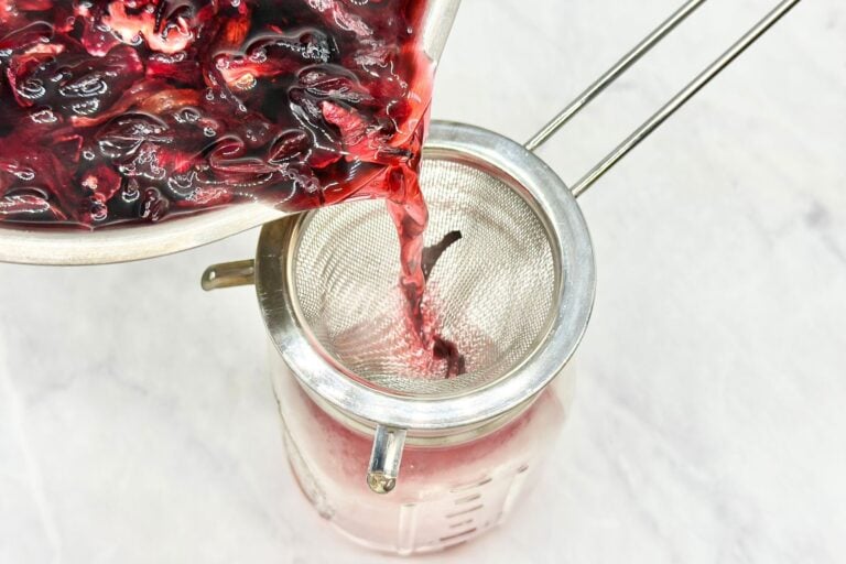 Easy Hibiscus Simple Syrup Recipe - Daily Tea Time