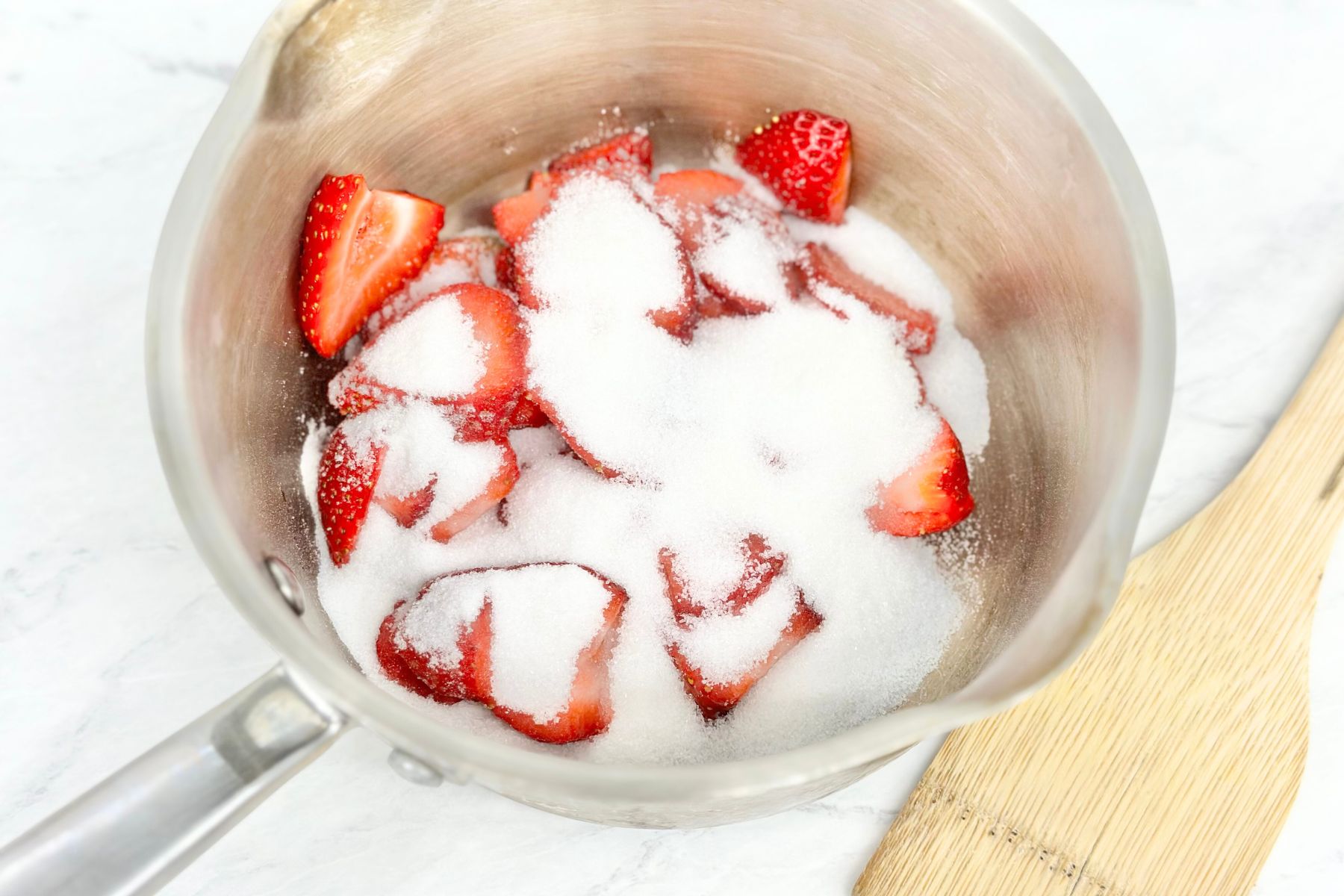 Strawberry Syrup for Drinks Recipe - Daily Tea Time