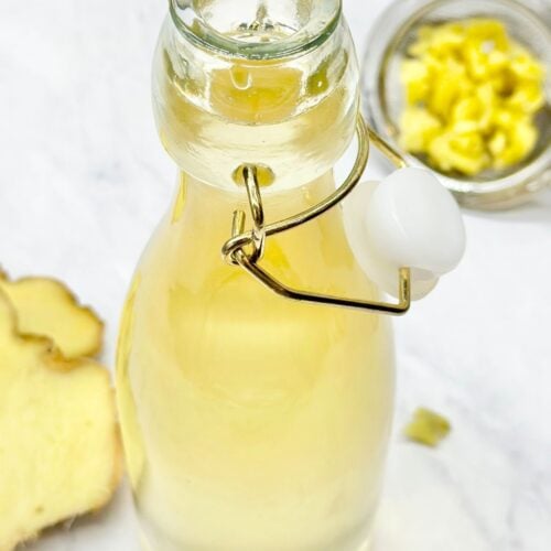 Ginger Simple Syrup Recipe - Daily Tea Time